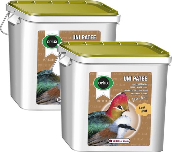 Versele-Laga Orlux Uni Patee Premium - Vogelvoer - 2 x 5 kg | bol
