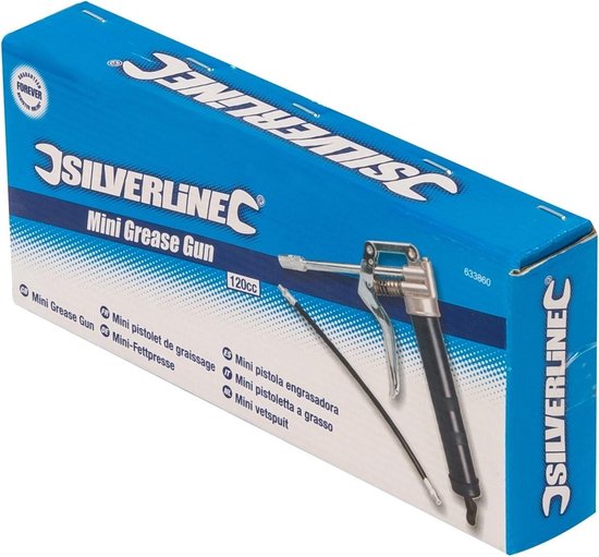 Silverline Mini Vetspuit - 120 cm³ | bol