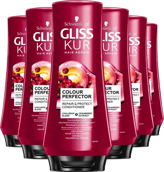 Gliss Kur Color Protect & Shine Conditioner 6x 200 ml ...