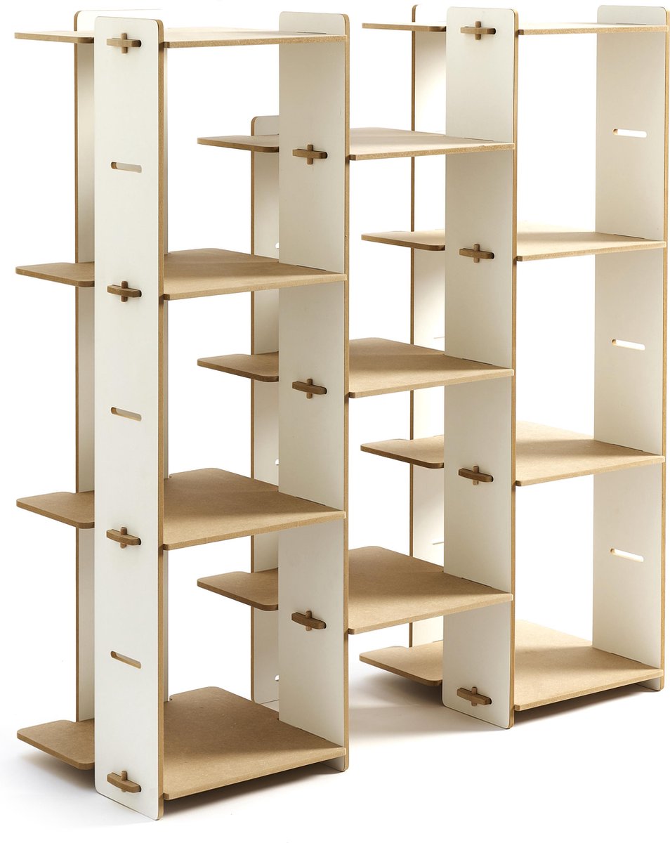 Kastore-Vakkenkast-h115xbr105xd38cm-Overschilderbaar-primerwit- mdf ...