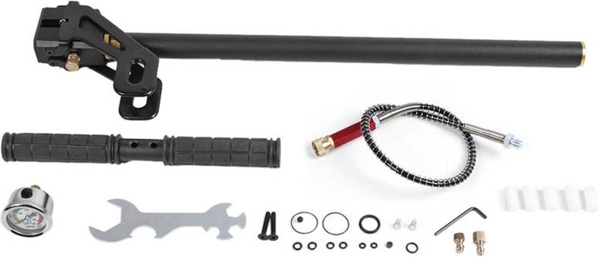 Hogedruk - 0-6000psi - 3 Stage - Handpomp - Wolfraam Staal - Band Pomp ...