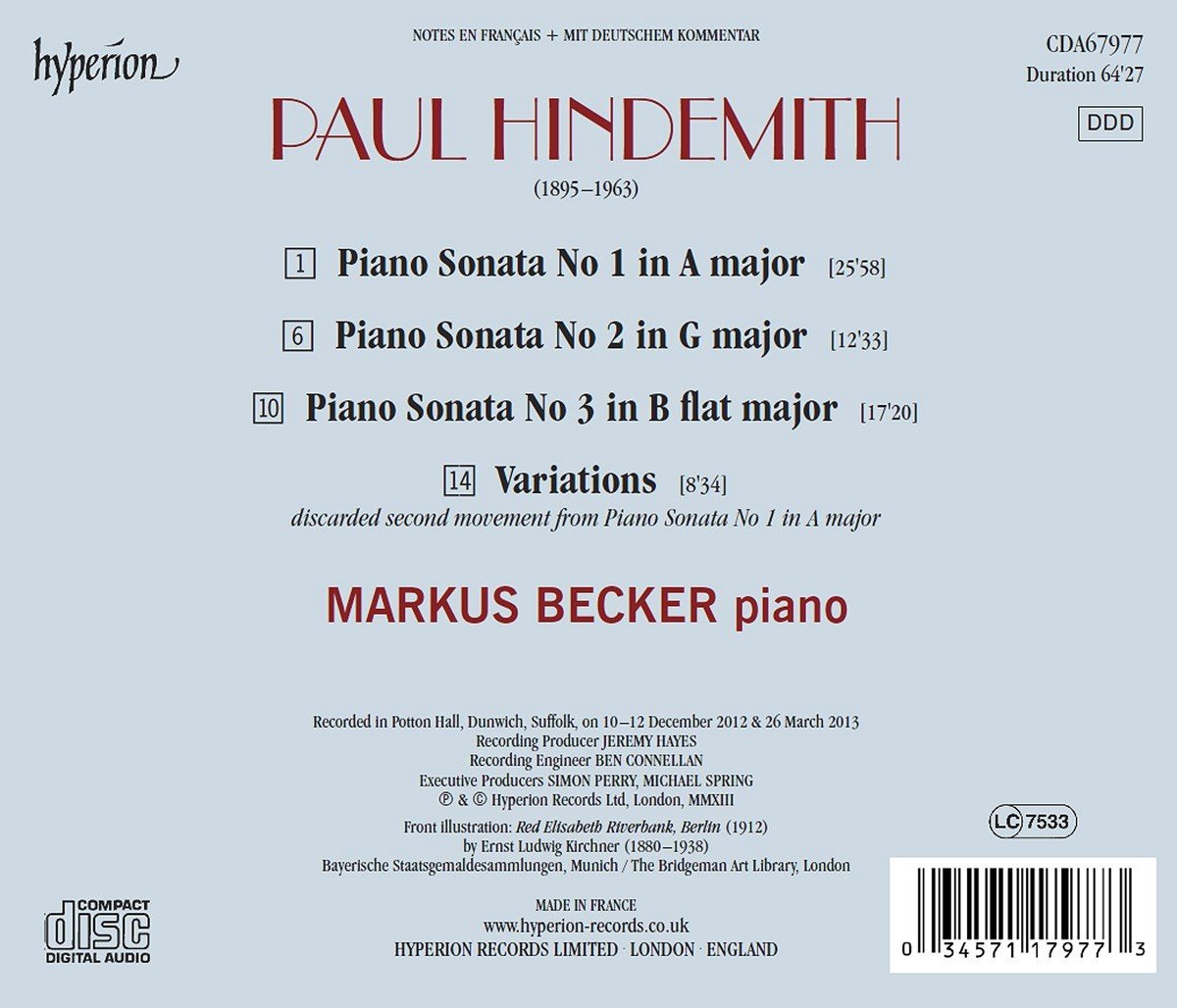 Markus Becker - Piano Sonatas (CD), Markus Becker | CD (album) | Muziek ...