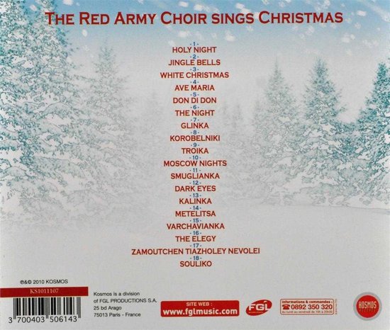 The Red Army Choir - Sings Christmas (CD), The Red Army Choir | Muziek ...