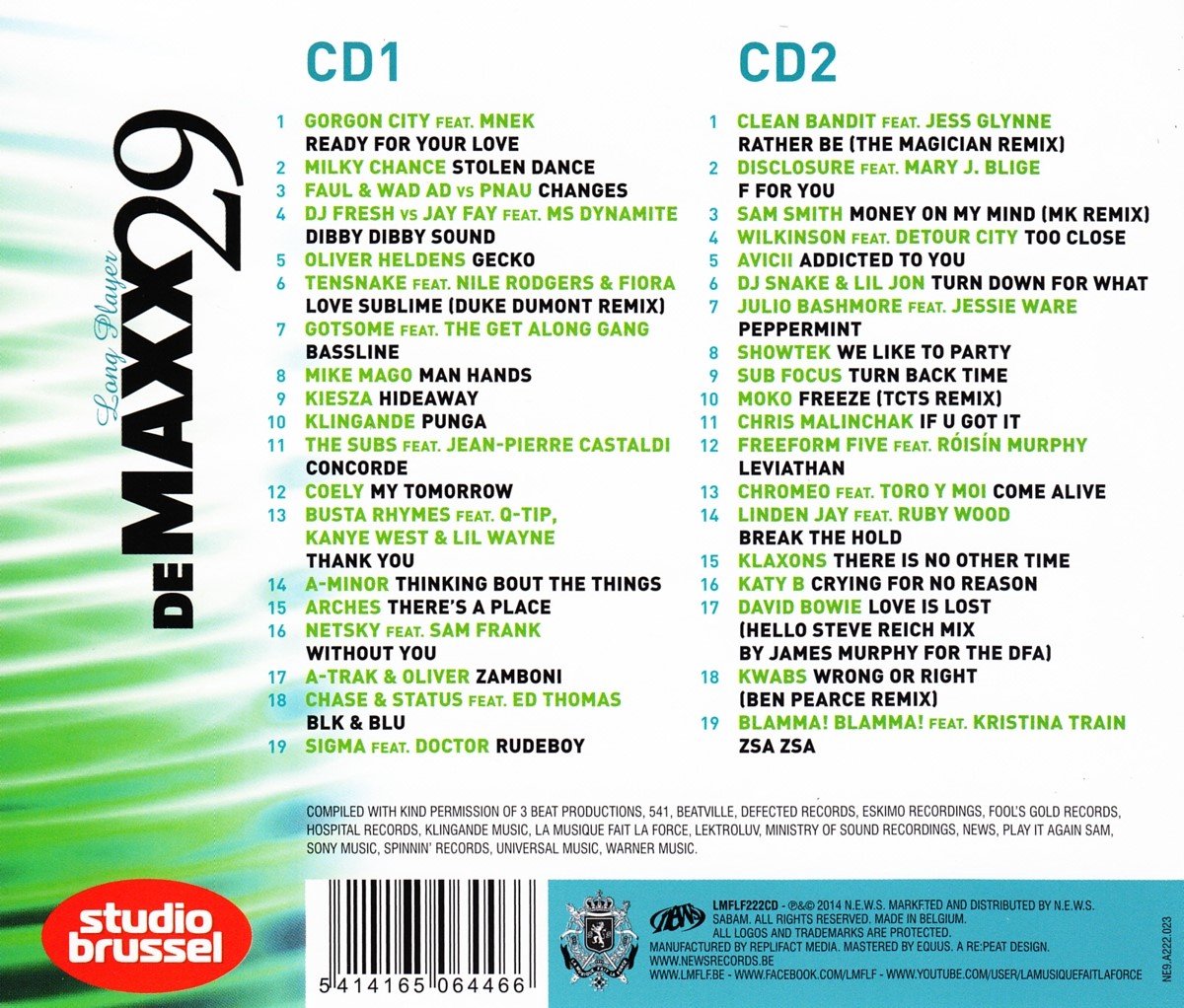 Various Artists - De Maxx - Long Player 29 (CD), various artists | CD ...