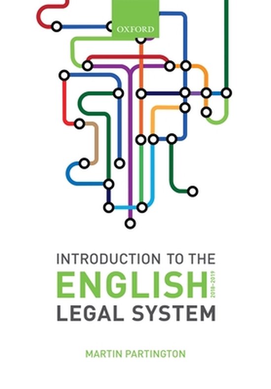 Introduction to the English Legal System 2018-19, Martin Partington ...