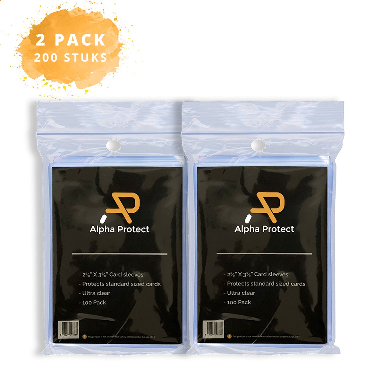 Alpha Protect® 200 Stuks Sleeves voor Pokémon Kaarten – Speelkaarten ...