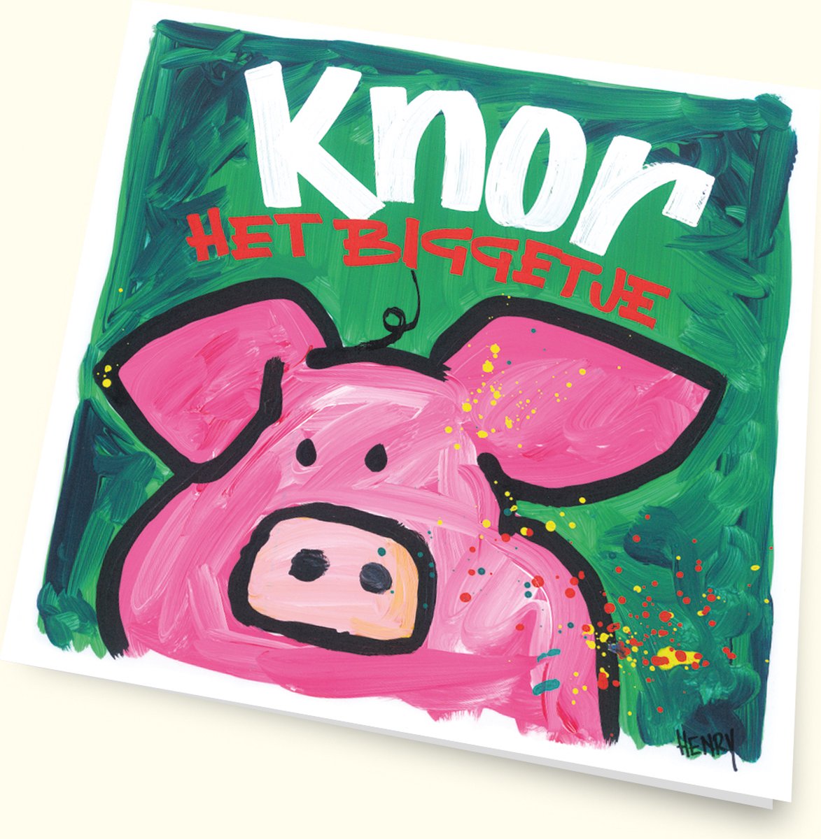 FOR KIDS ONLY - wenskaart/verjaardagskaart/feestkaart - 4 stuks ...