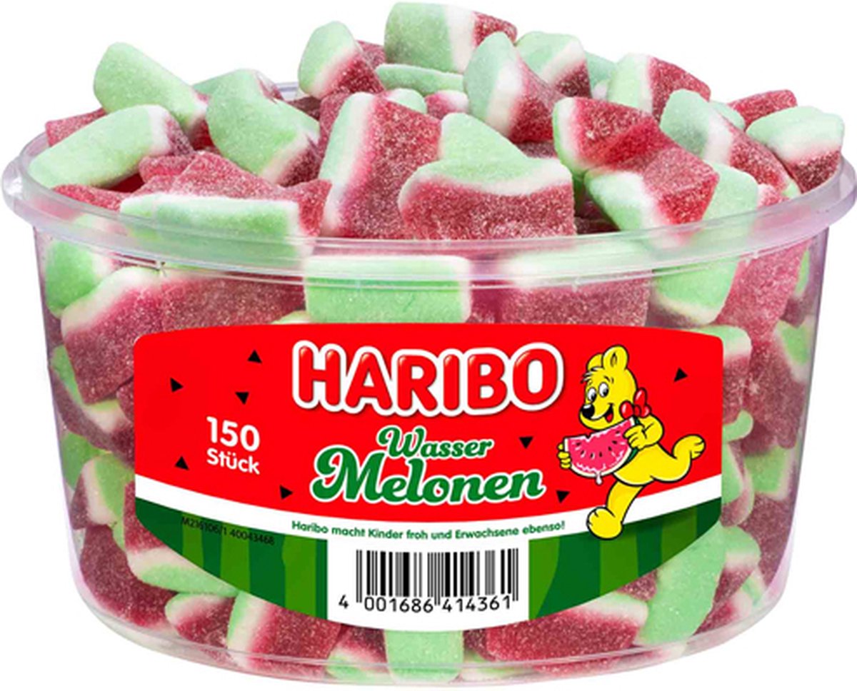 Haribo Watermeloen - 150 stuks | bol.com