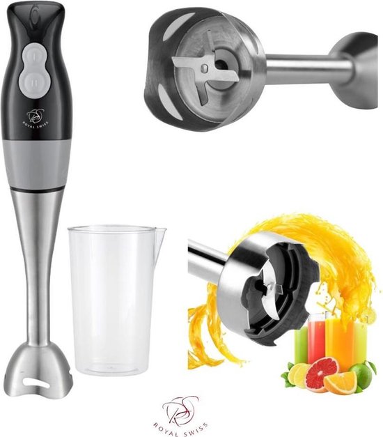 Royal Swiss Staafmixer - Handmixer 300w | bol
