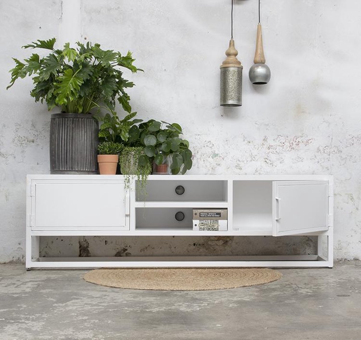 Tv-meubel Urban Wit XL Giga Meubel | bol.com