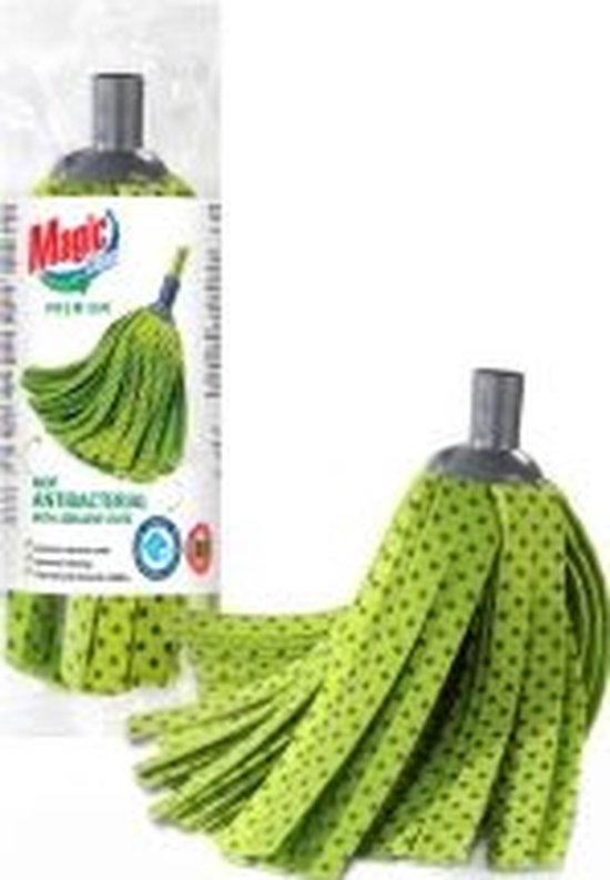 Magic Clean - Mop Anti - bacterieel Dweil - Vloermop - Mop - Vloerdweil ...