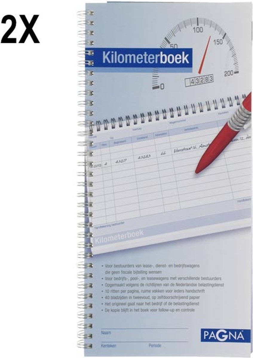 Kilometerregistratieboek – Kilometer Registratieboek – Kilometerboek ...