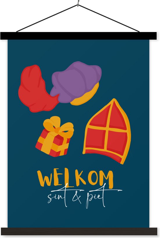 Porte-affiche avec affiche - Affiche scolaire - Sinterklaas - Quotes ...