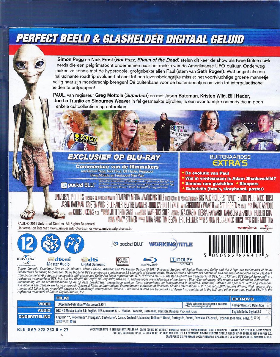 Paul (2011), Movie | Muziek | bol.com