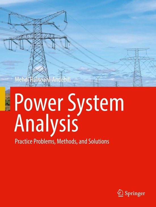 Power System Analysis (ebook), Mehdi Rahmani-Andebili | 9783030847678 | Boeken | bol