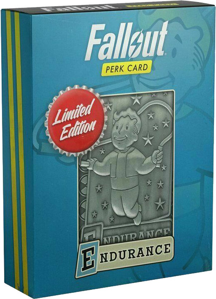 Fallout – Limited Edition Perk Card – Endurance | bol.com