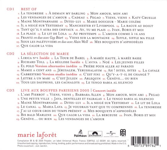 Marie Laforêt, Marie Laforet | CD (album) | Muziek | bol.com