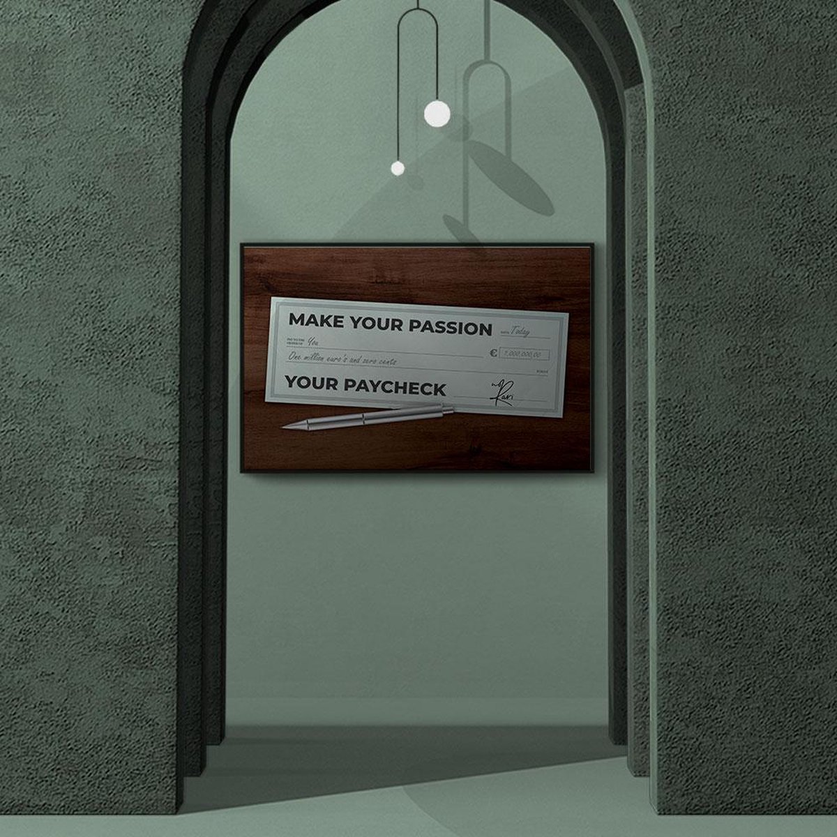 Décoration murale | Art de motivation - Impression de motivation ...