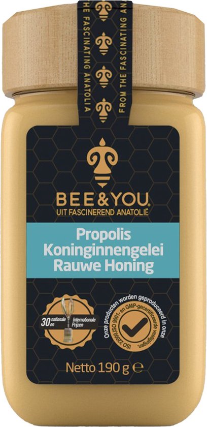 BEE&YOU Propolis + Royal Jelly + Raw Honey Mix | bol.com