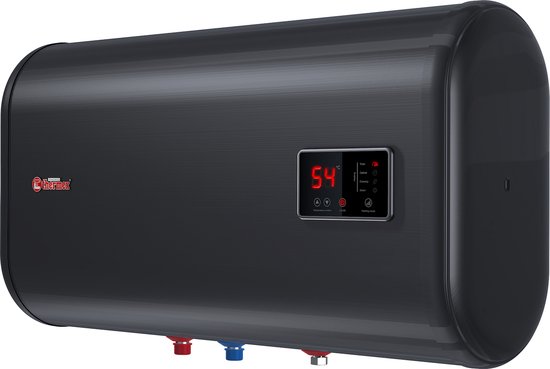 Thermex ID 50 H Shadow Platte horizontale smart boiler, 50 Liter, zwart | bol