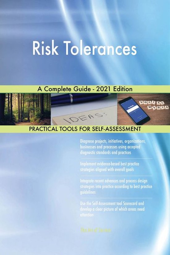 Risk Tolerances A Complete Guide - 2021 Edition (ebook), Gerardus Blokdyk |... | bol