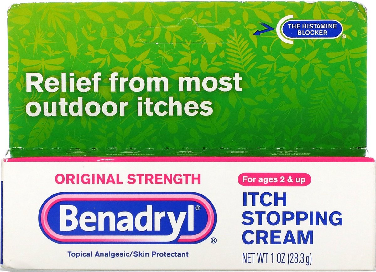 Benadryl, Itch Relief Stick, Extra Strength - Jeuk crème - Tegen ...