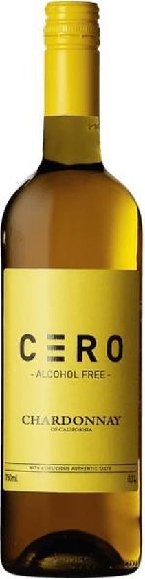 Cero Chardonnay - Alcoholvrije 0.0 wijn- 3 flessen | bol