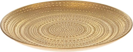 Natural Collections - Decoratie plateau "Marrakesh Gold" - goud hout ...
