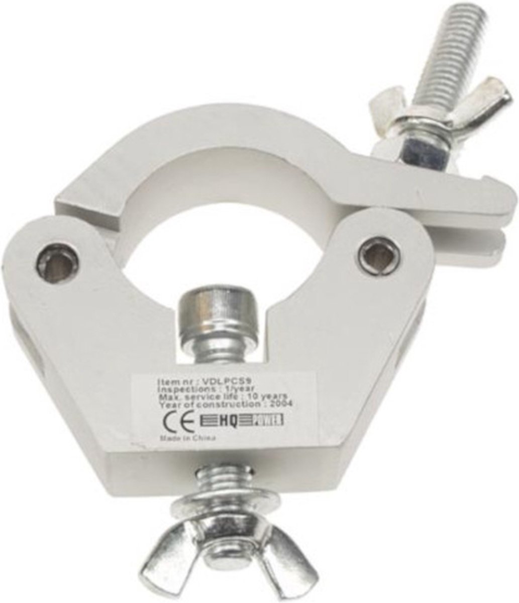 Hq-power Buisklem Heavy Duty 350 Kg 30-50 Mm Staal Zilver | bol.com