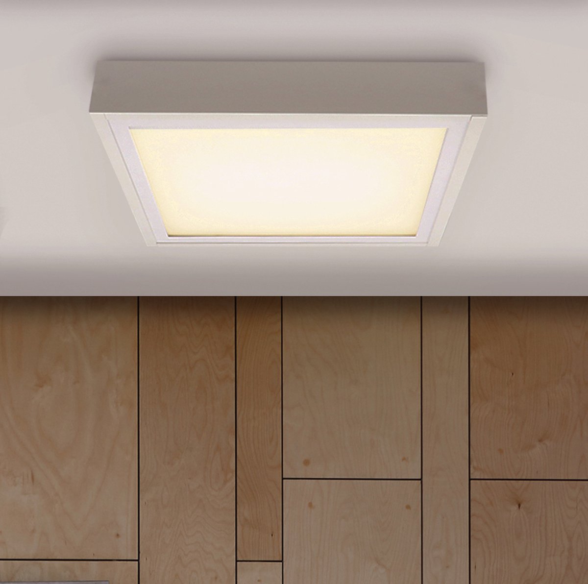 Tekalux Opbouw Master Paneel - 62x62 cm LED paneel - Wit - Dimbaar ...