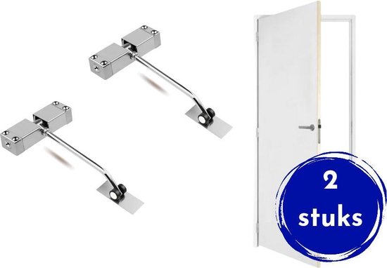 Deurveer 2 stuks - Automatische Deurdranger voor binnen - Deursluiter ...