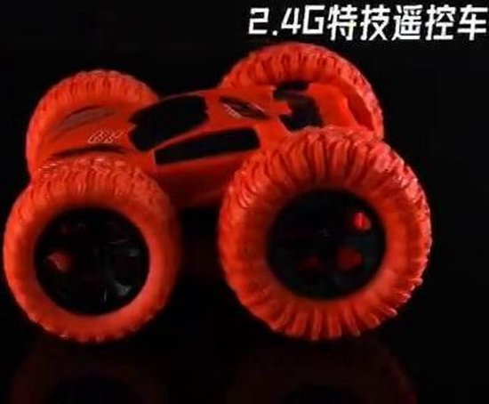 Stunt auto afstandbestuurbaar -rood | Rc Spinning Stunt Car 360 ...