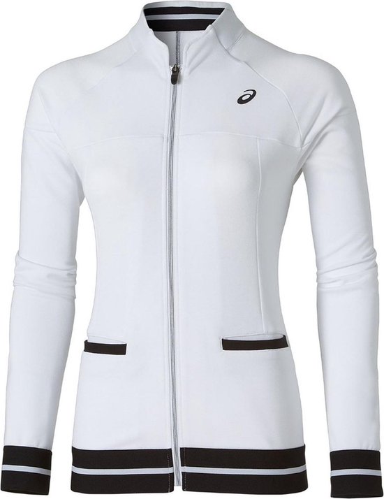 Asics Club Knit Jacket Trainingspak jas Vrouwen oranje Heer | bol