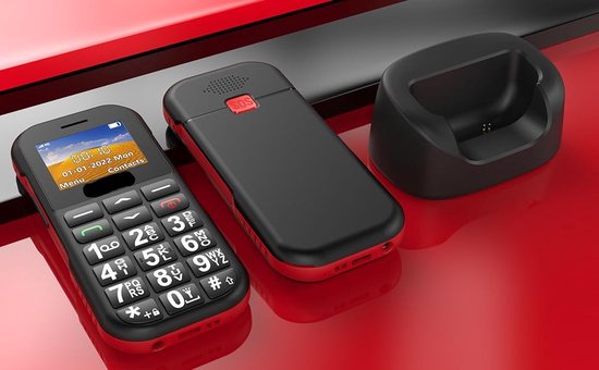 4G -Senioren Mobiele Telefoon - Grote Toetsen - NL menutaal - Big ...