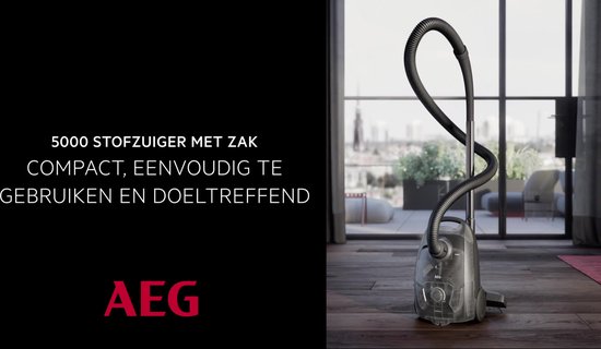 AEG AB51C1GG Clean 5000 - Stofzuiger met zak - AllFloor | bol