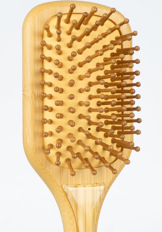 Moonie's Anti Klit Haarborstel - Bamboe - Peddel Borstel Klein ...
