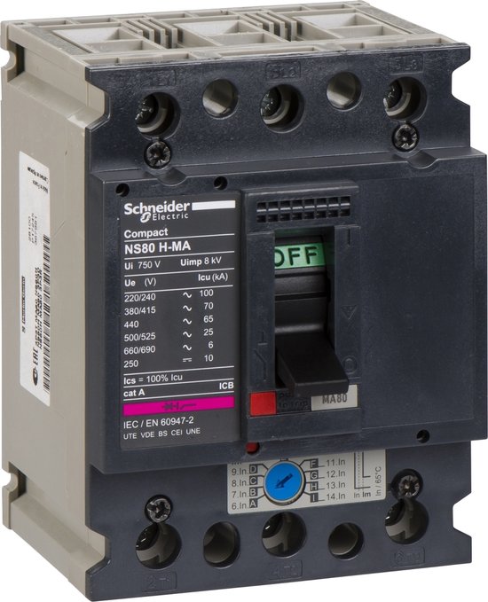 Schneider Electric Merlin Gerin Compact Vermogensschakelaar | bol