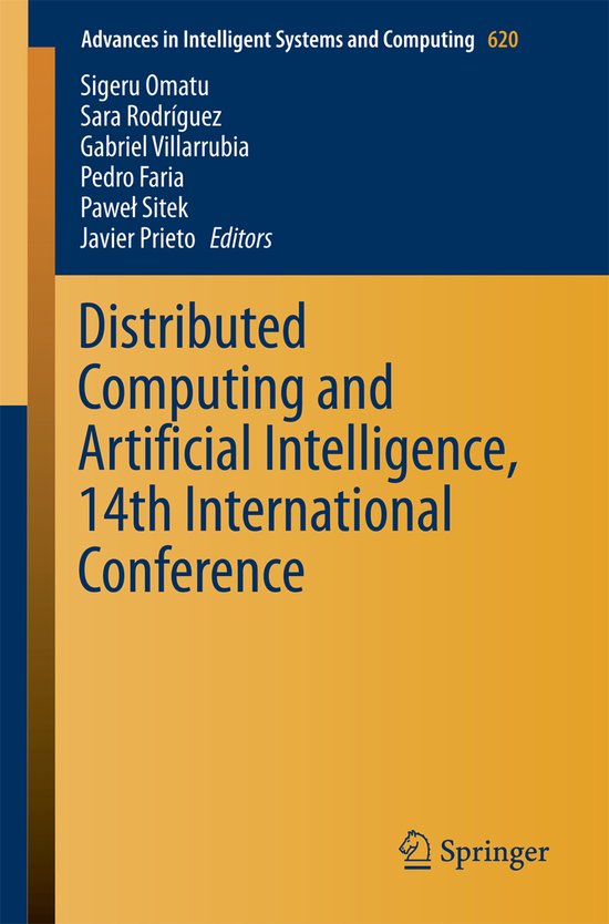 Advances in Intelligent Systems and Computing- Distributed Computing and Artificial... | bol