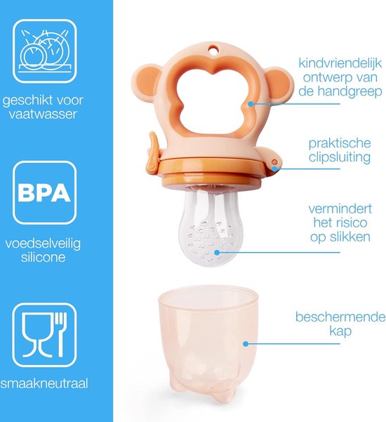 6 Silicone Spenen in 3 Maten | Veilig + BPA-Vrij Fopspeen Borst Spenen ...