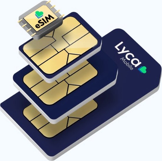 Lycamobile SIM Card 15€ | bol