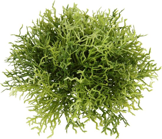 Kunstbal van mos grasbal decoratie voor bruiloft party decobal groene bal kunstmos... | bol