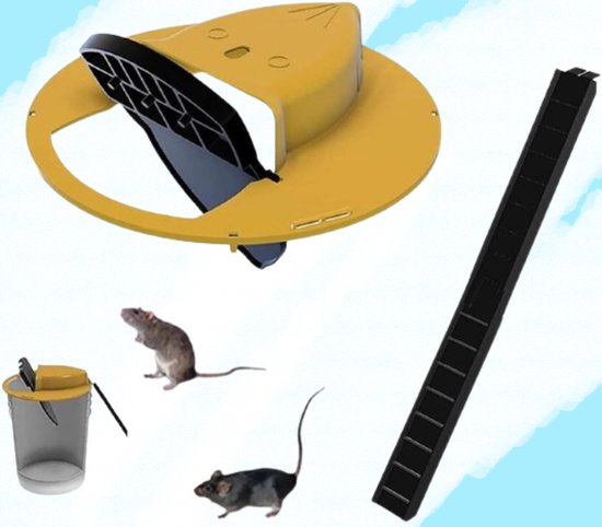 Muizenval - Slimme Muizenval Set - Inclusief Emmer, Automatisch ...