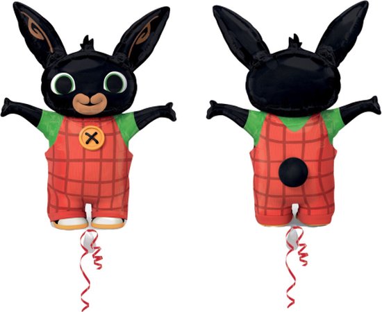 Bing ballonnen pakket - 63x86cm - 5 jaar - Folie Ballon set - Konijn ...