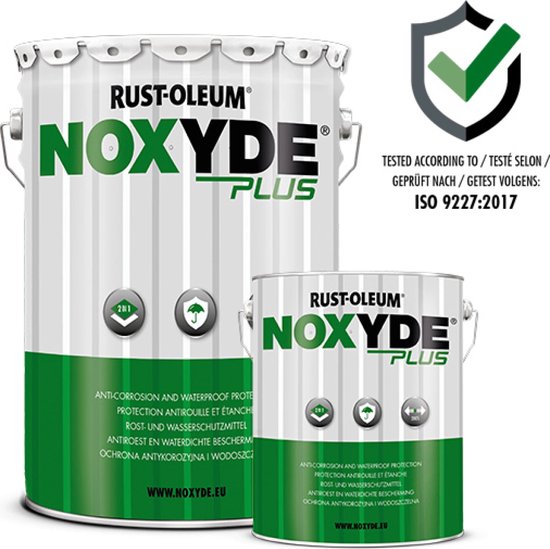 Rust-Oleum Noxyde Plus - RAL 9004 signaalzwart - 5kg | bol