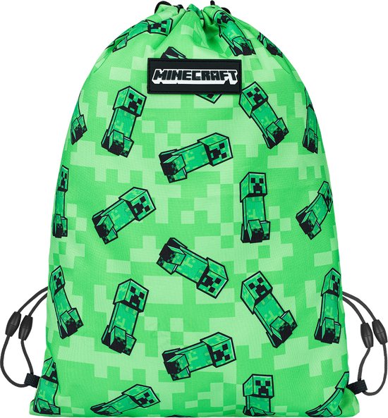 Minecraft Gymtas Sack Creeper | bol