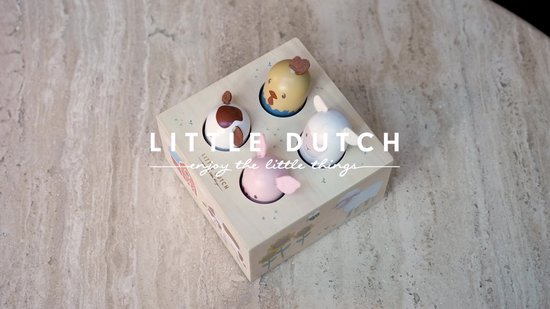 Little Dutch Pop-up speelgoed Little Farm FSC | Games | bol