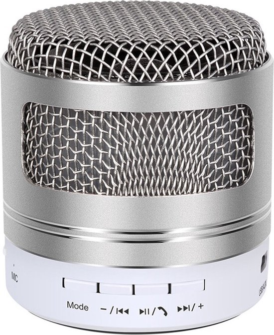 Bluetooth mini draadloze mp3 -radio fm usb microsd - connector Zwart | bol