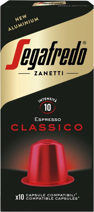 Segafredo - Koffie Cups Classico - 10 Stuks - Medium Branding ...
