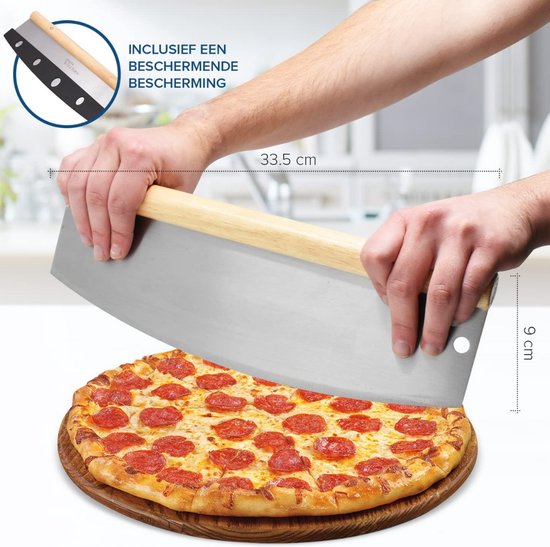 Pizzasnijder - Pizzaschaar - Pizzaknipper - Pizzames - Snijder - Pizza ...