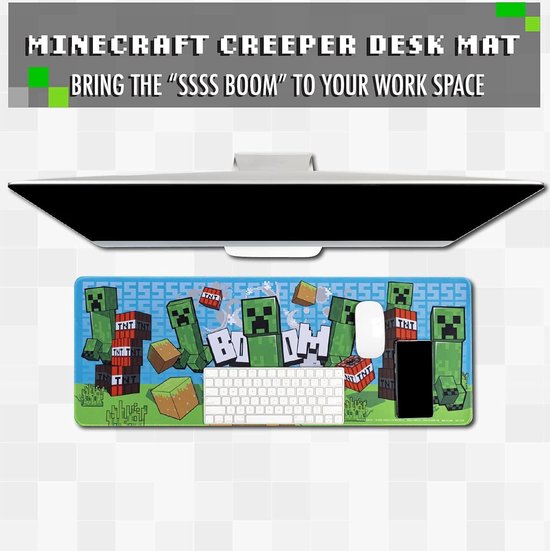 Minecraft Creeper bureaumat - Officieel gelicentieerde merchandise ...